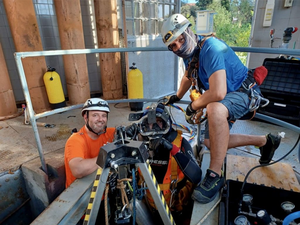 Inspección de pozo realizada con equipo de suministro en superficie